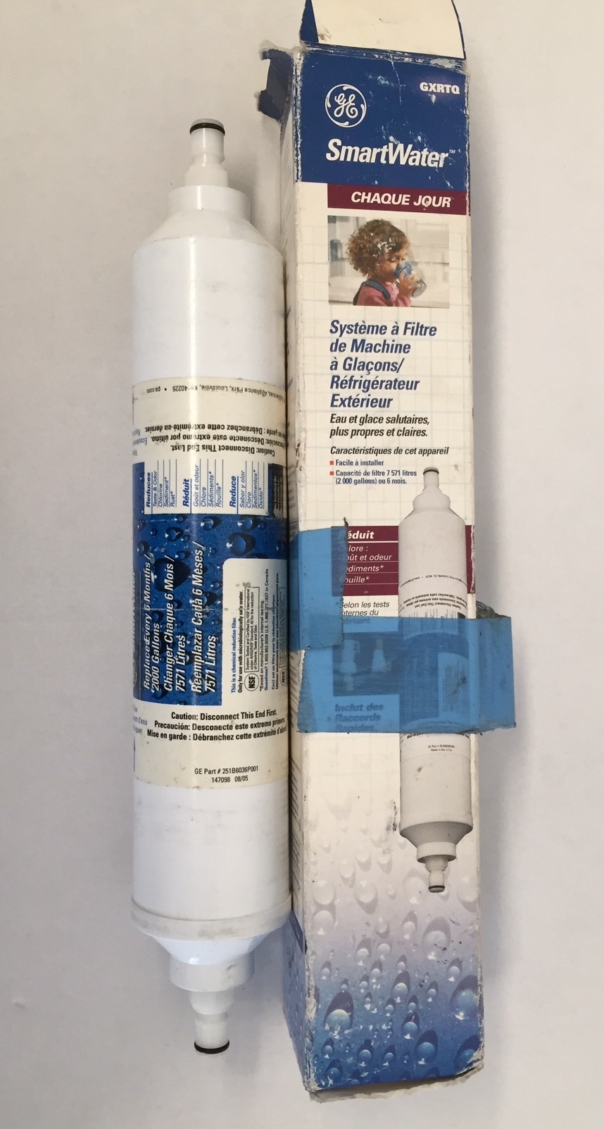 GXRTQ GE FRIDGE WATER FILTER - Electrical Supplies Australia