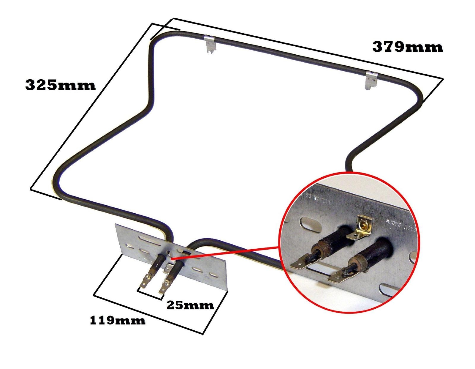 CO-02 BOTTOM OVEN ELEMENT 1893 2400W - Electrical Supplies Australia