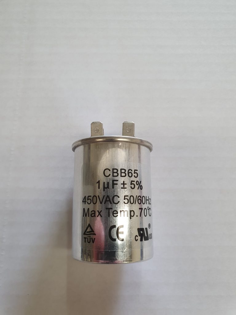 Universal 1 UF Metal Capacitor - Electrical Supplies Australia