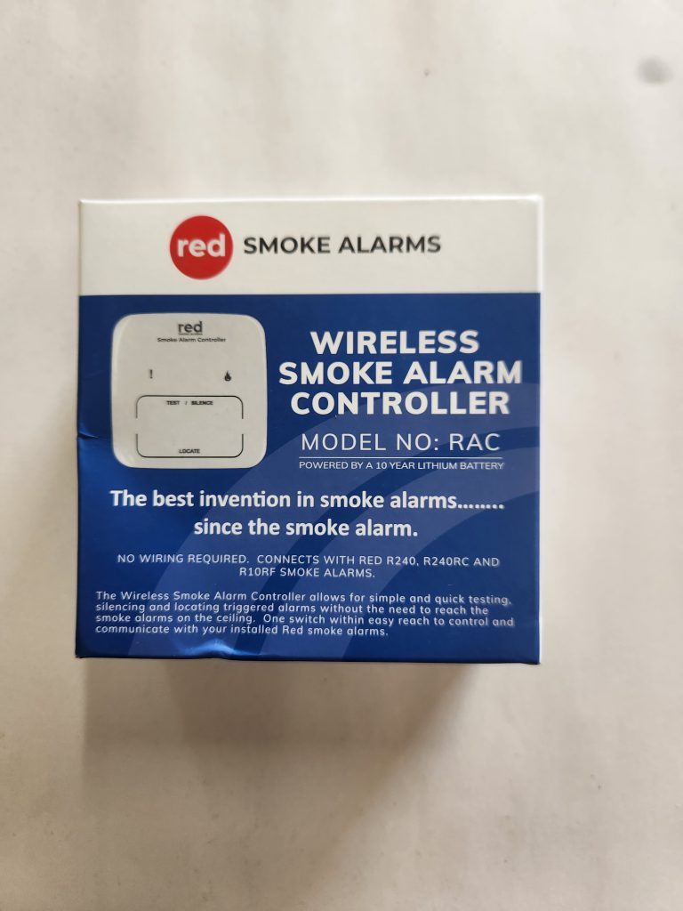 Red Smoke Alarms Wireless Smoke Alarm Controller Interconnect ...