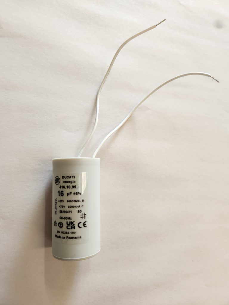 16UF/MF Start/Run Capacitor With cable - Electrical Supplies Australia