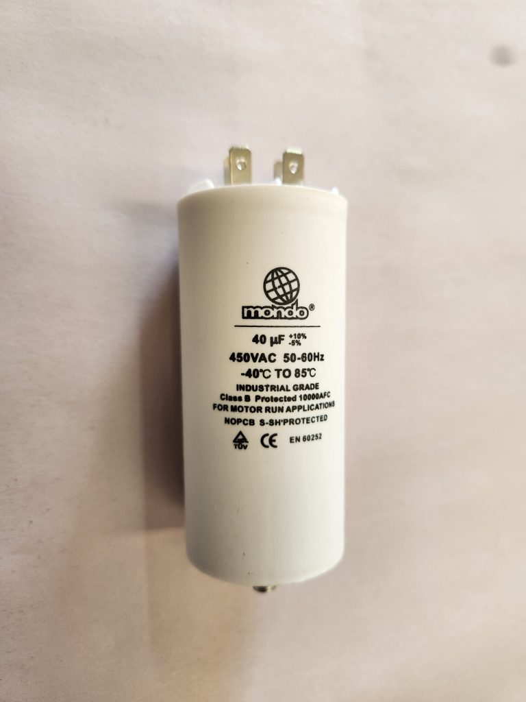 40UF Start Run Capacitor with 4 Terminals - Electrical Supplies Australia