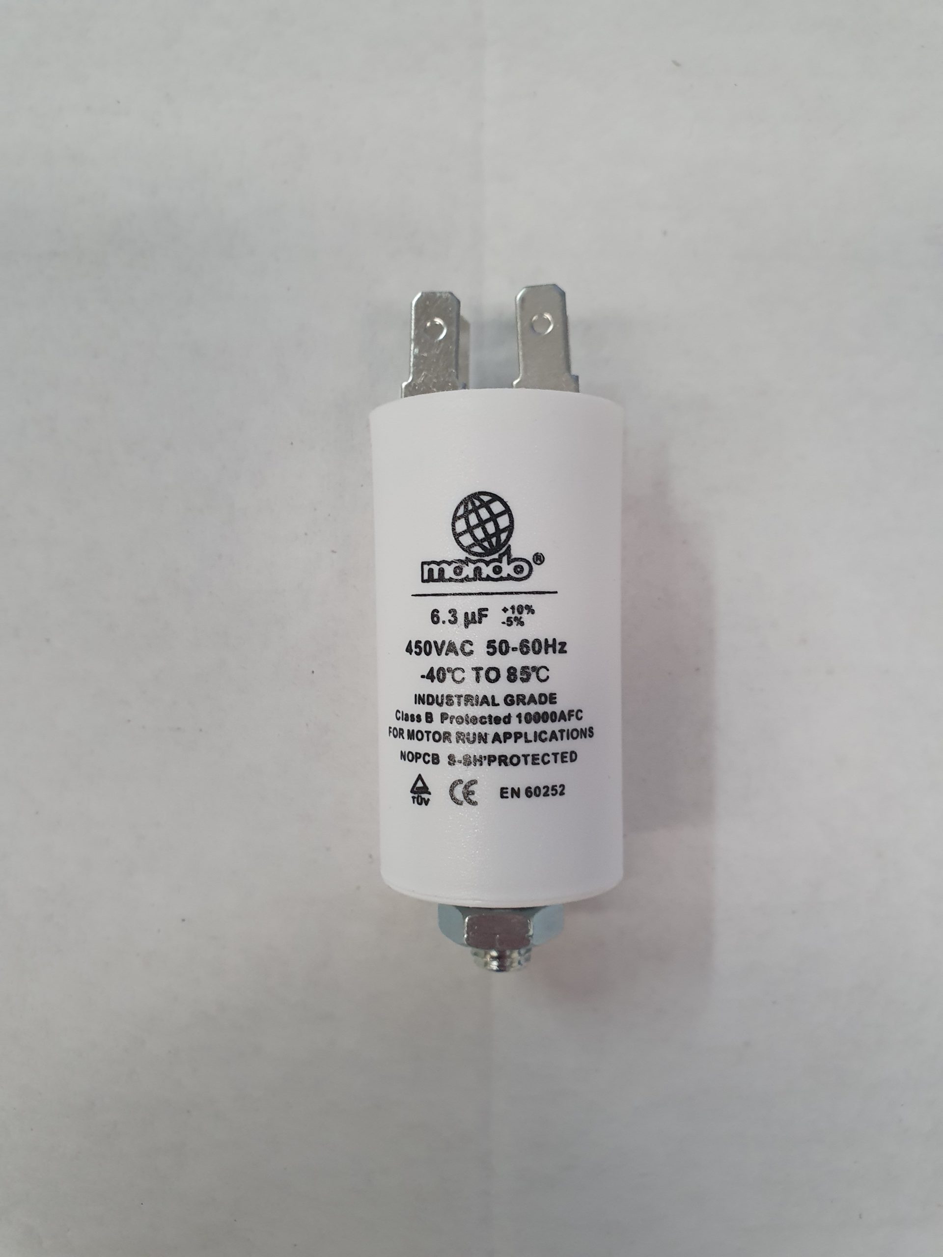 6.3 UF Mondo Start/Run Capacitor - Electrical Supplies Australia