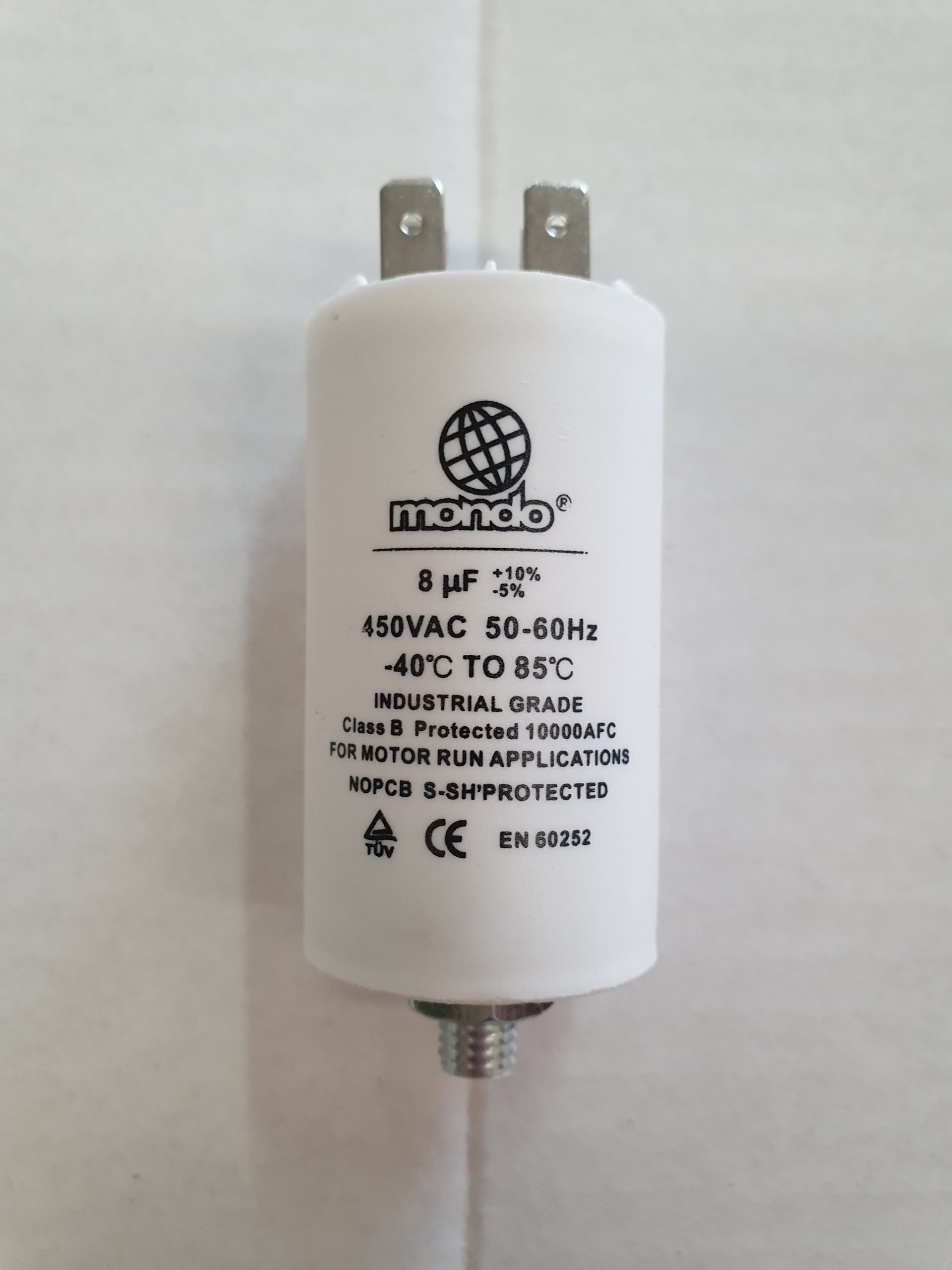 8UF Mondo Start/Run Capacitor - Electrical Supplies Australia