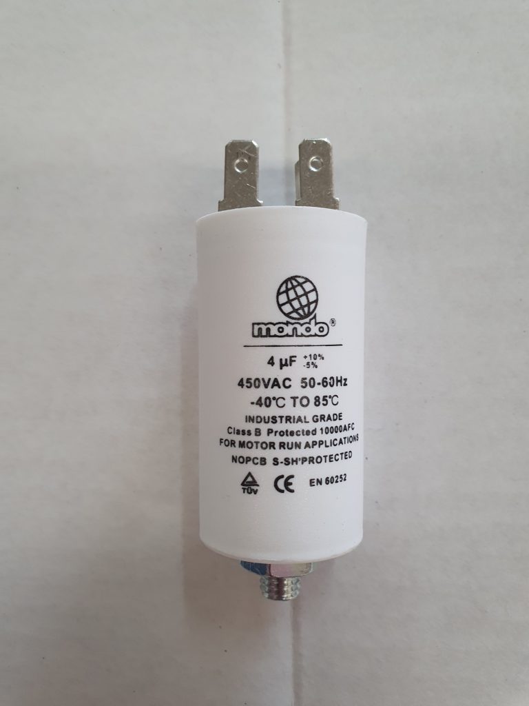 4UF Start Run Capacitor with 4 Terminals - Electrical Supplies Australia