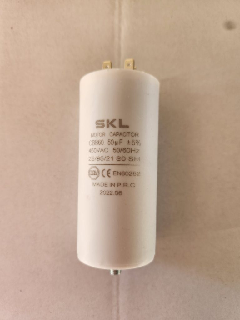 50UF Start Run Capacitor with 4 Terminals - Electrical Supplies Australia